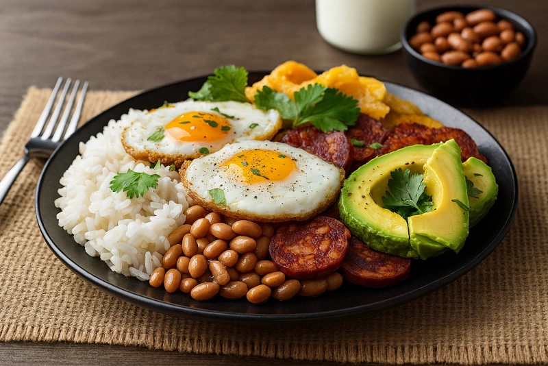 Bandeja Paisa Tradicional Colombiana Receta Auténtica Fácil